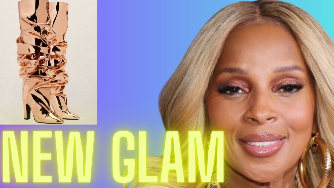 Mary J Blige Debuts New Shoes With Giuseppe Zanotti - YouTube