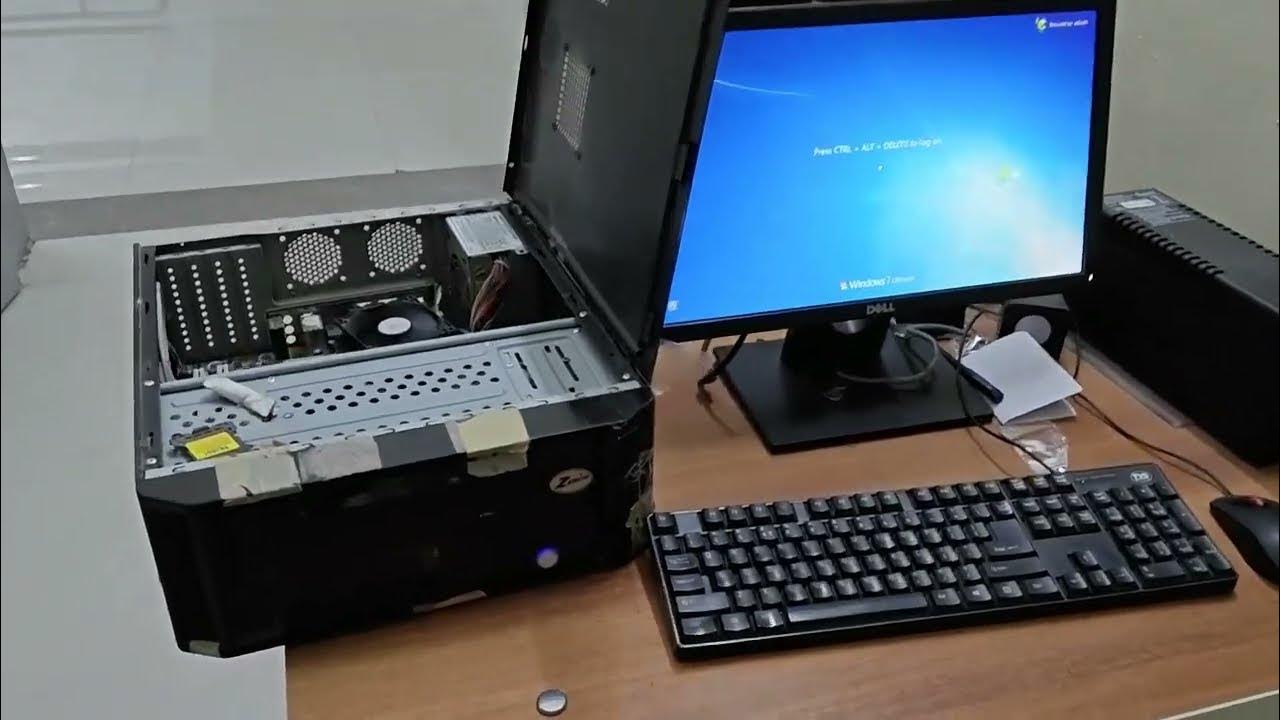 CPU Running But No Display in Monitor - YouTube