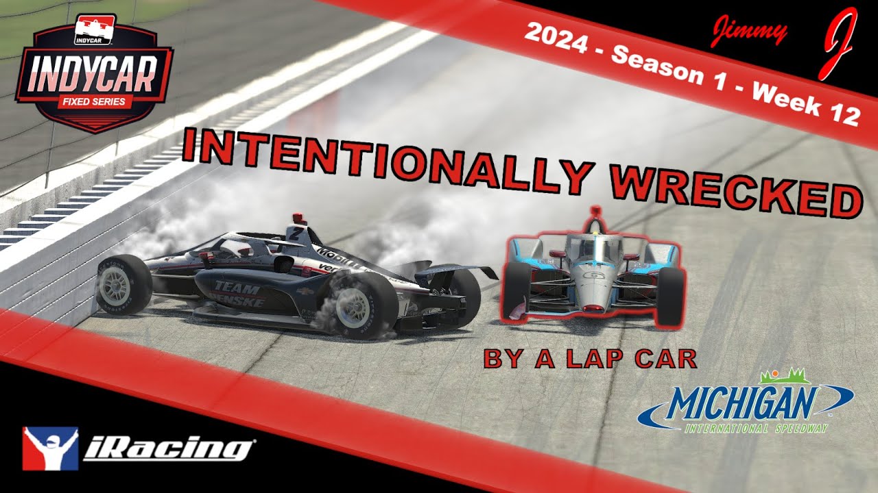 INDYCAR Series - Michigan International Speedway - iRacing - YouTube
