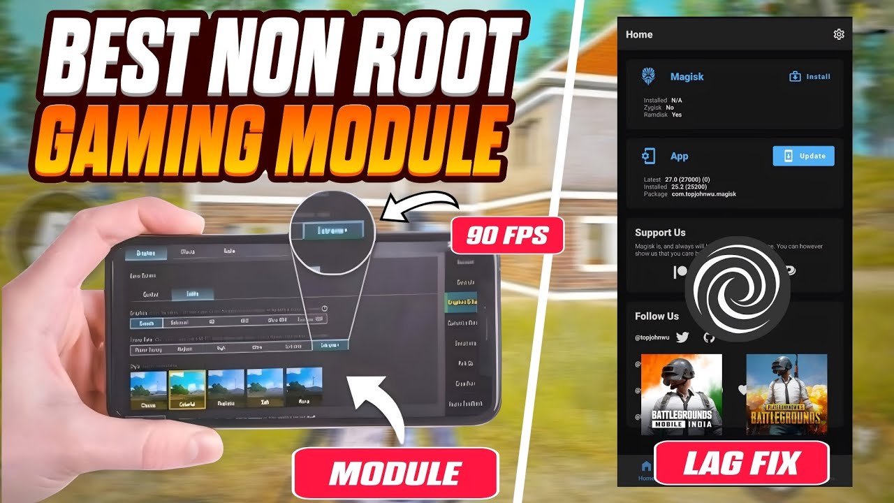 Max 90-120 FPS | Install Non Rooted Gaming Models In Low End Device | 3 ...