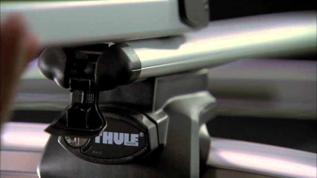 Thule Ski Carrier Deluxe 727 - YouTube
