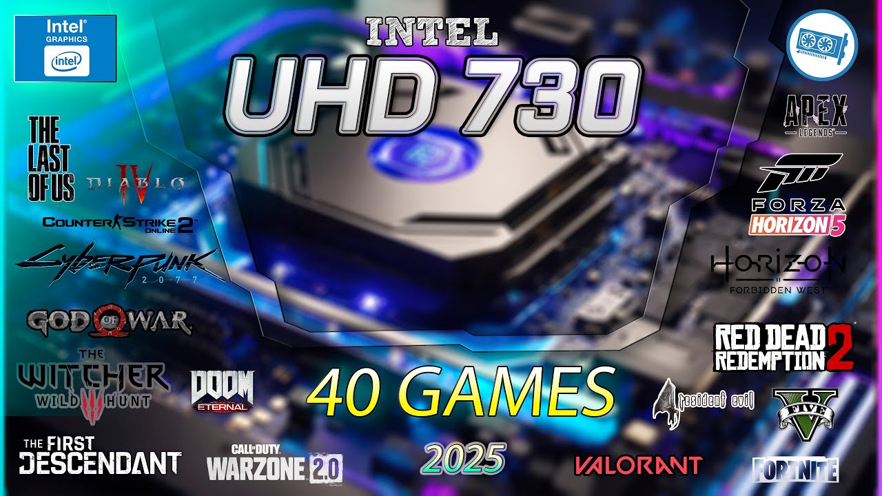 UHD 730 + i3-12300 Unleashed: Can It Handle 40 Popular Games? Find Out ...