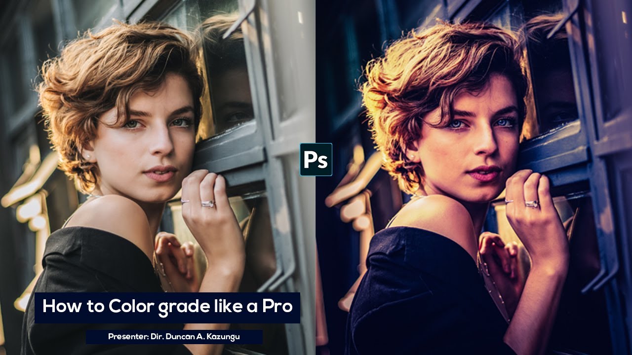 How to Color Grade like a Pro in Photoshop CC//Color Grading in ...