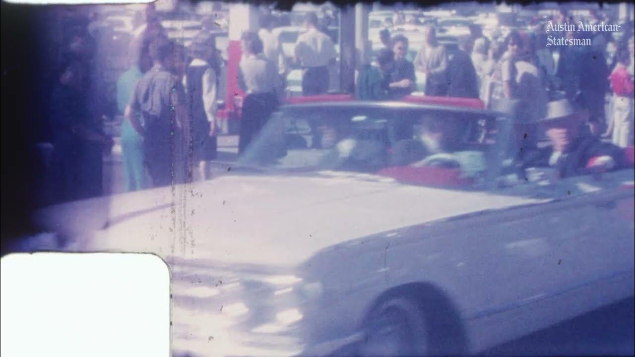 New JFK assassination footage released: Rare 8mm film shows Kennedy motorcade before, after ...