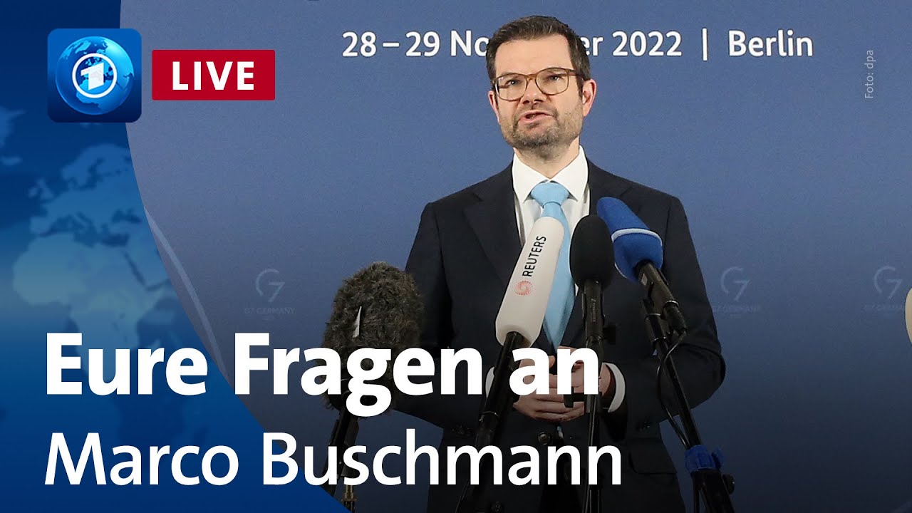 Live mit Justizminister Buschmann: Wie umgehen mit möglichen russischen ...