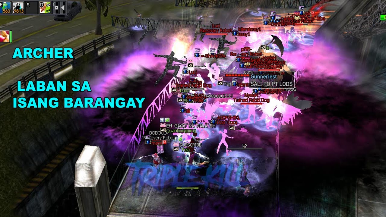 UPRISING RAN ONLINE EP9 - ARCHER - ALL FOR ONE - ONE FOR ALL SUGOD ...