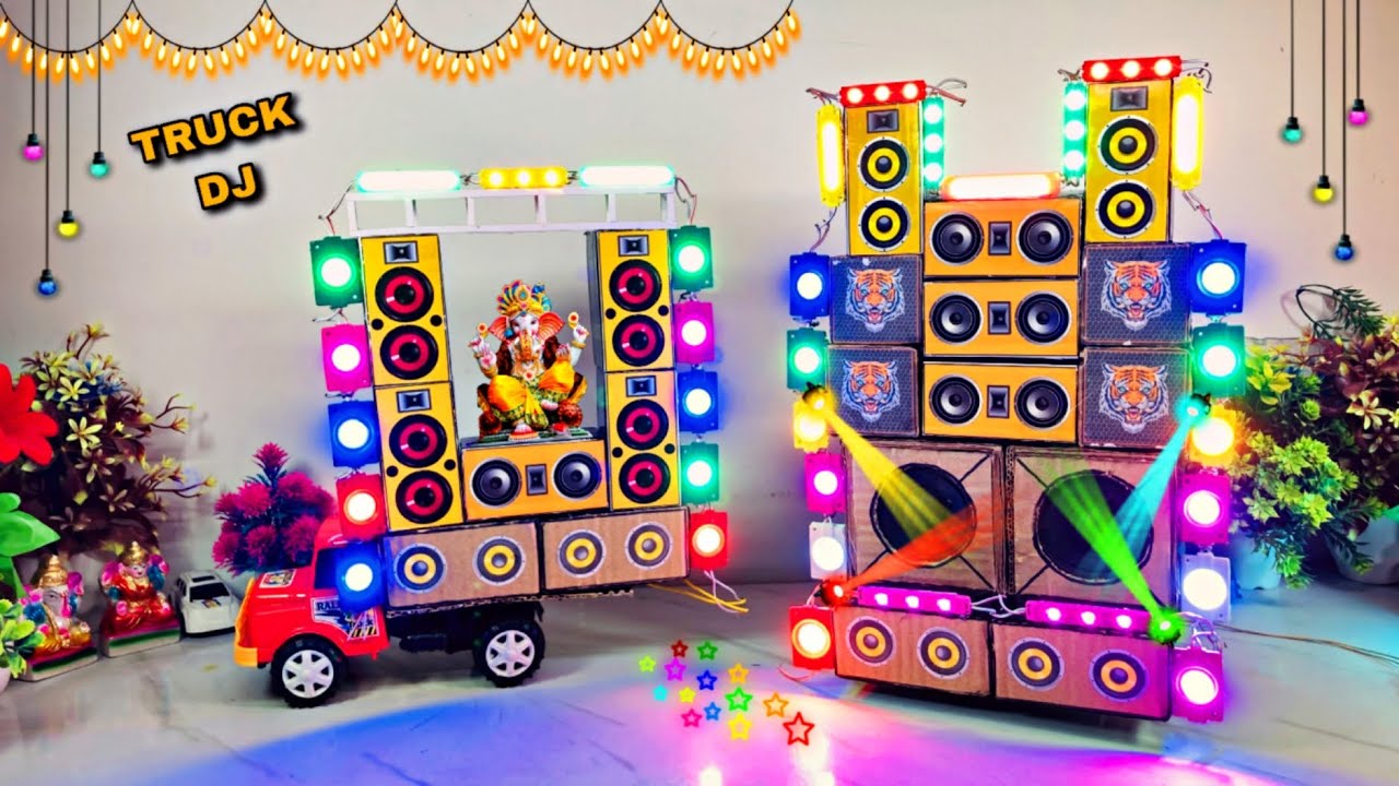 DIY Mini DJ Truck Kaise Banaye: Full Tutorial At-Home DJ Project | Mini ...