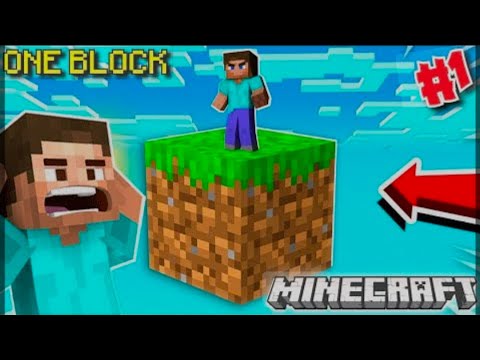 Minecraft One Block - YouTube