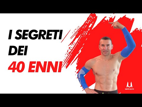 Come cambia l'allenamento di un 40enne rispetto un 20enne