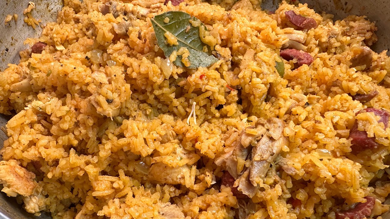 Authentic Puerto Rican Arroz con Pollo | Rice with Chicken | Amazing Recipe - YouTube