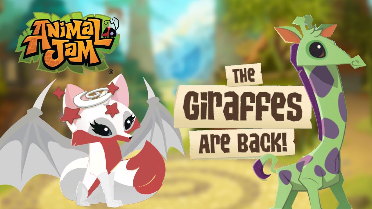 Animal Jam Classic: The Giraffes Are Back! Finally in 2020 - YouTube