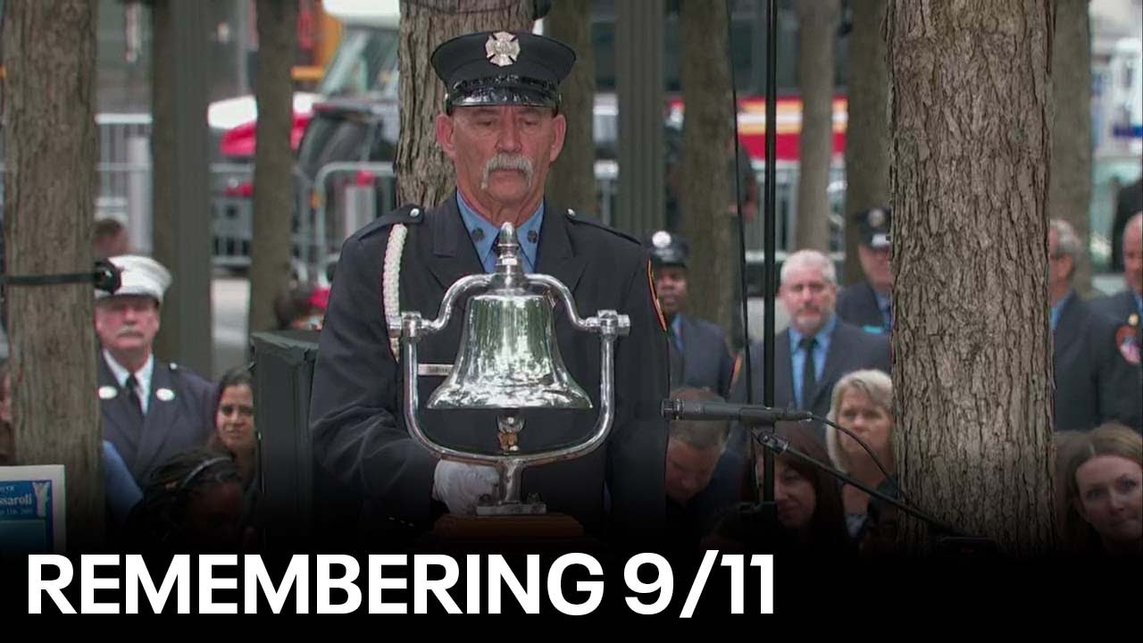 U.S. marks 21st anniversary of 9/11 attacks - YouTube