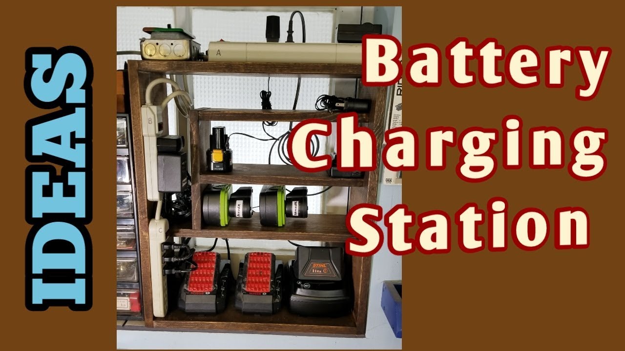 DIY Workshop Charging Station - YouTube