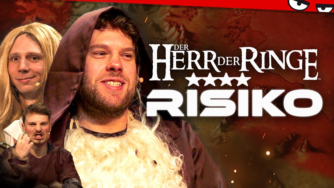 Wer gewinnt den HERR DER RINGE Krieg? | RISIKO mit Florentin, Valentin ...