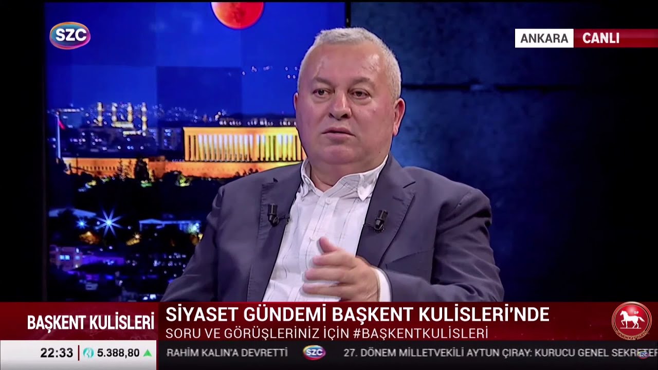 Demokrat Parti Genel Başkan Yardımcısı Cemal Enginyurt Sözcü TV'de ...