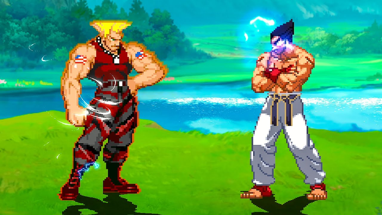 Hyperstorm Guile Vs. Kazuya Mishima - Fortitude - YouTube