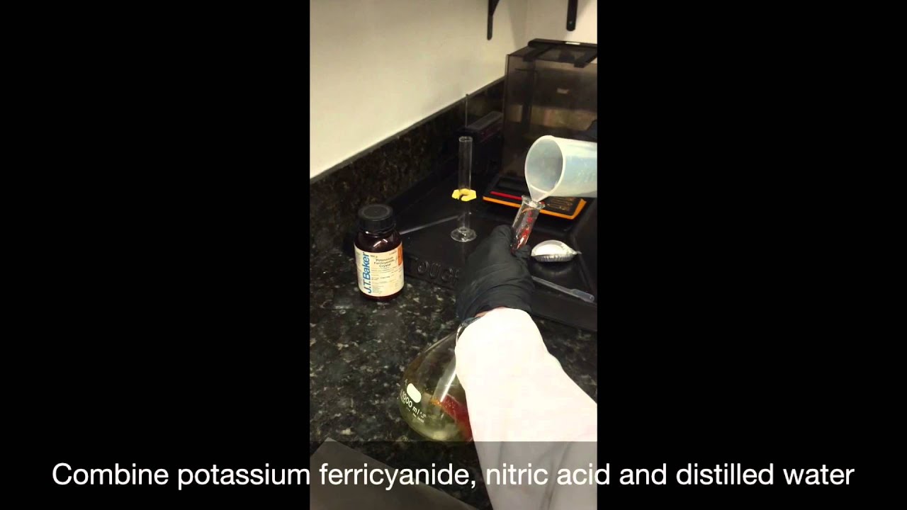 Ferroxyl Test Training - YouTube
