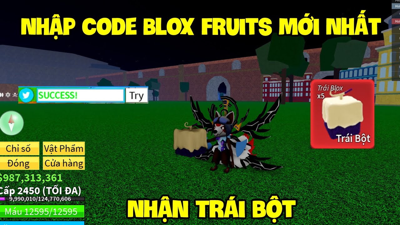 Roblox | Code Blox Fruit Nhận X2 EXP Và Trái Bột Mới Nhất 2023 Còn Sử ...