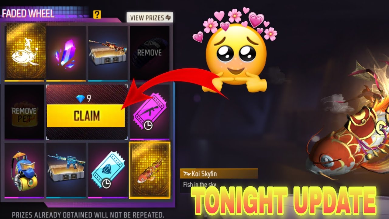 TONIGHT UPDATE || KOI SKYFIN NEW UPDATE FF|| Fish 🐠 New Updates|| FF ...