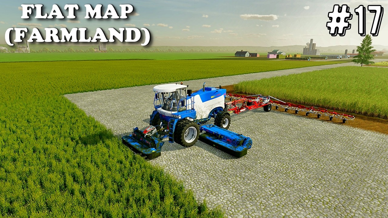 Starting with 0$ Flat Map (Farmland) timelapse Ep # 17 fs 22 ''farming ...