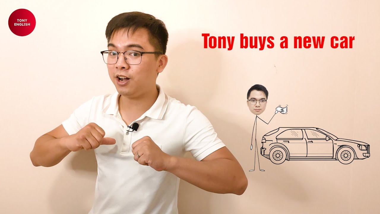 TONY AND THE CAR part 1 - Tony English - Tiếng Anh Tư Duy - YouTube