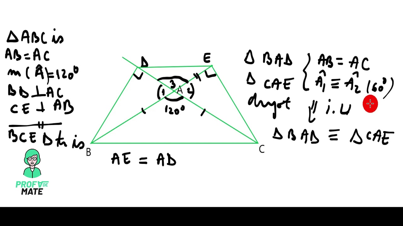 3 .Trapez isoscel-problemă - YouTube