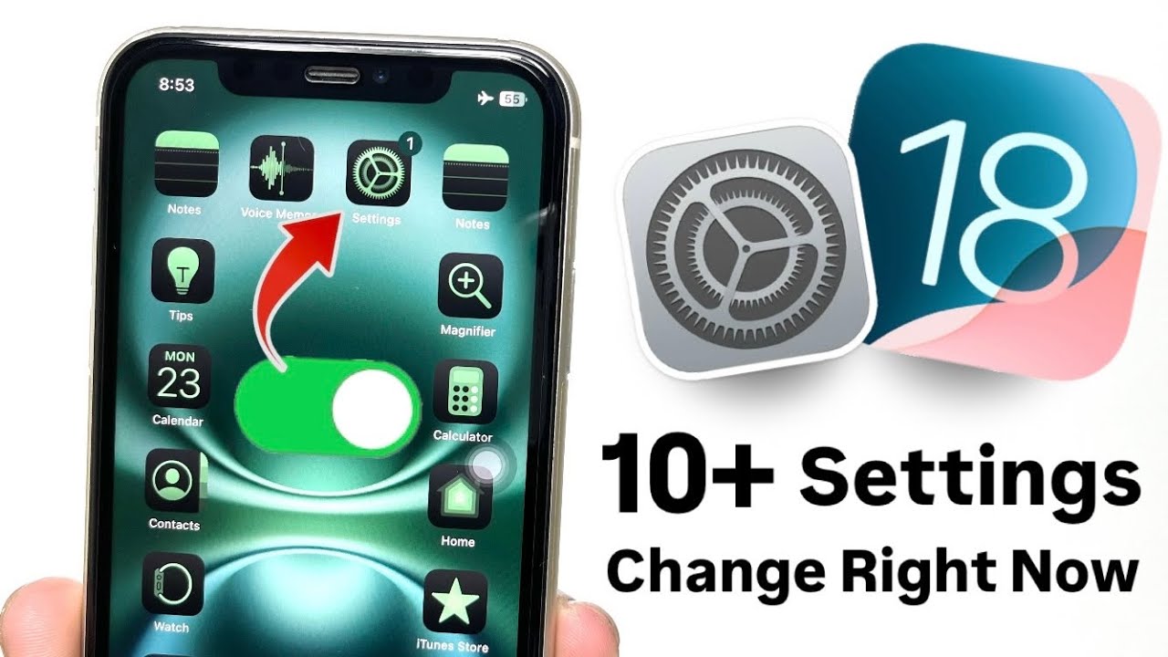 iOS 18 - Top 10 Settings you need to change Right Now on your iPhone ...