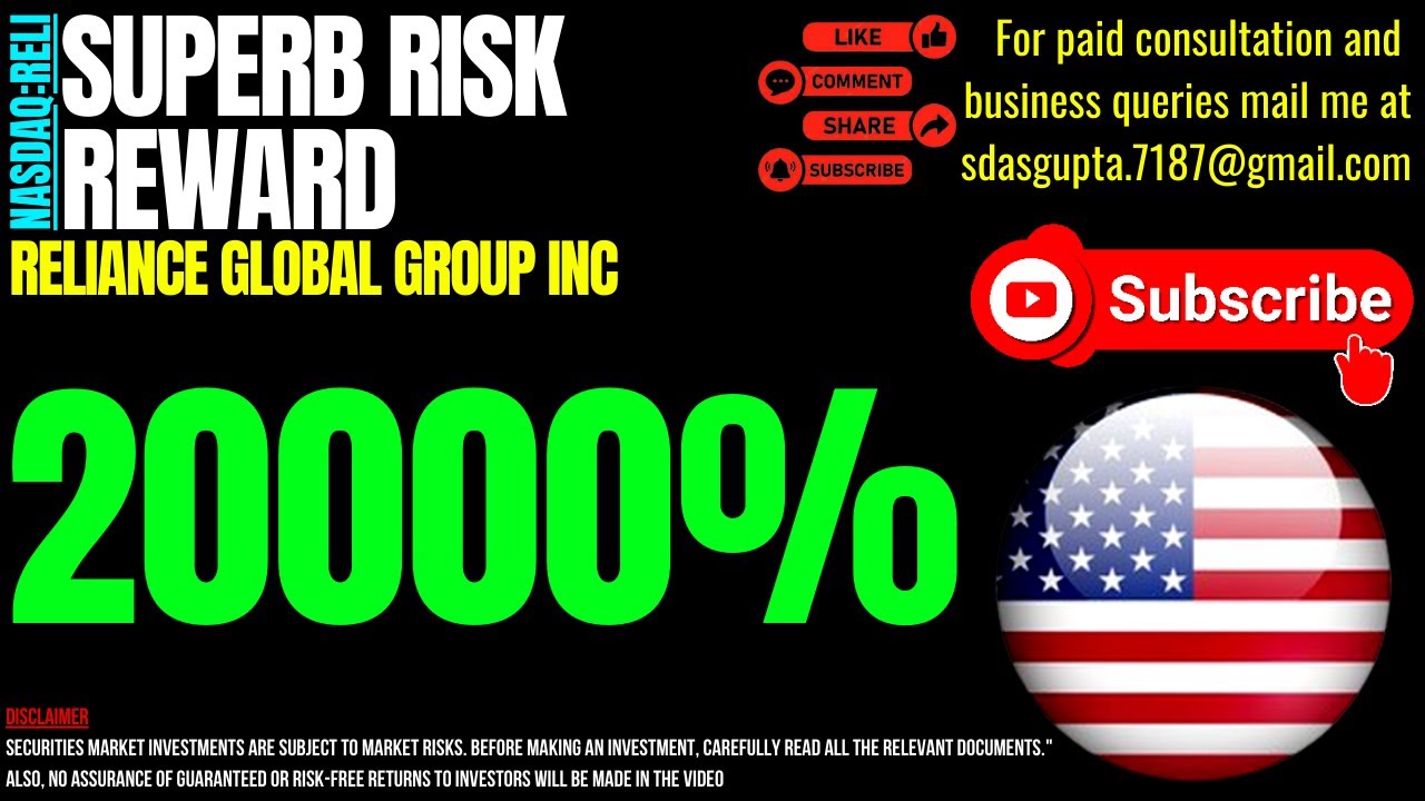 RELI STOCK NEWS | RELIANCE GLOBAL GROUP INC SUPERB RISK REWARD - YouTube