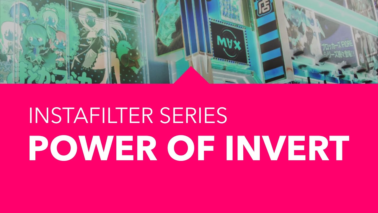 AMAZING ways on how to use the INVERT adjustment | InstaFilters Part 2 ...