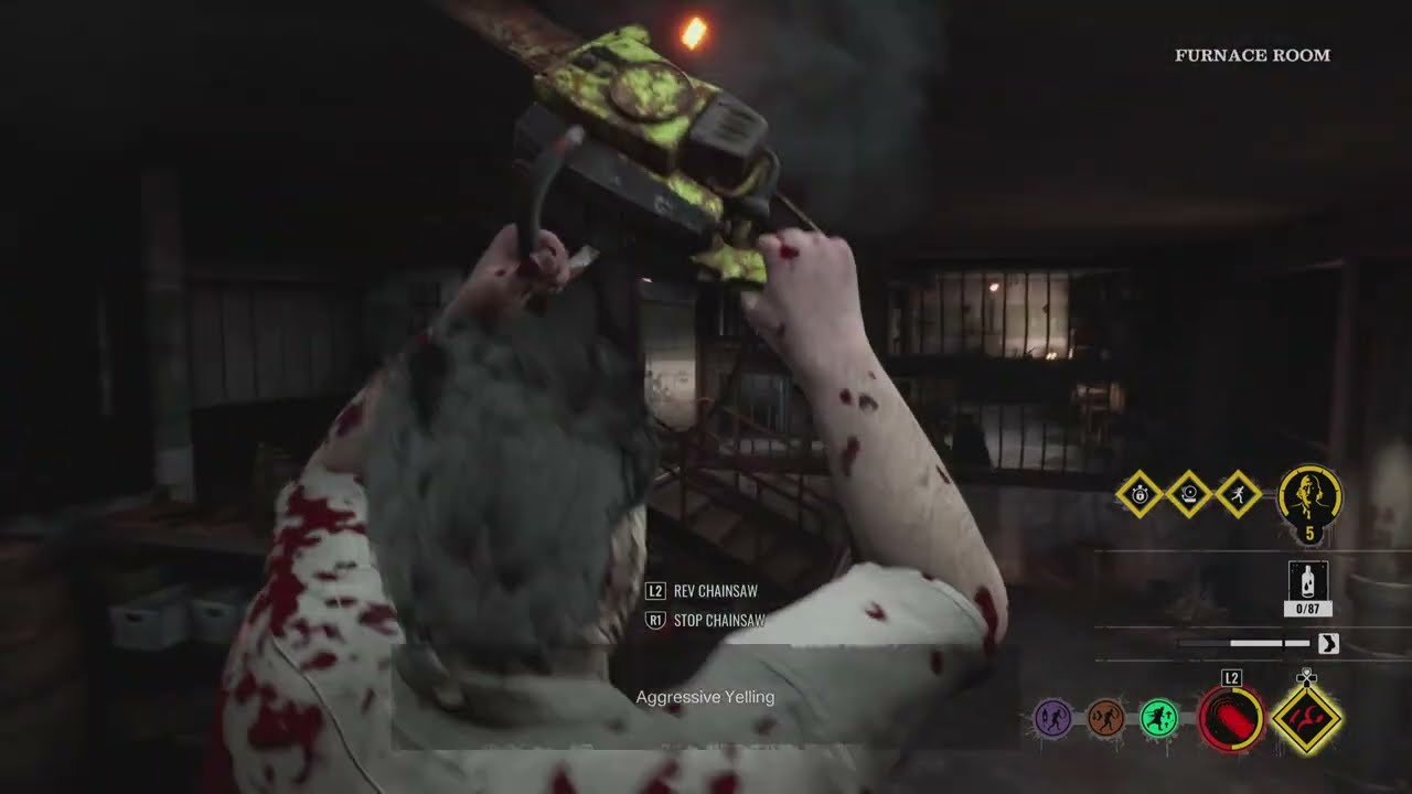 The Texas Chain Saw Massacre - Leatherface in Slaughter House - YouTube
