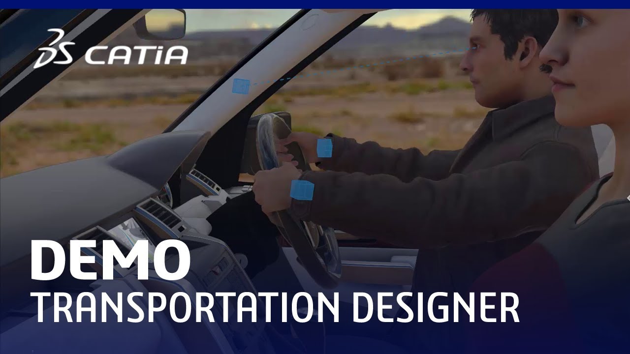 CATIA Transportation Designer -DEMO - YouTube