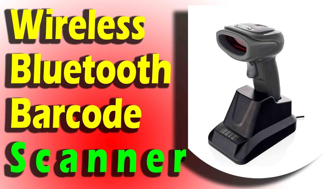 Barcode Scanner with USB Cradle Receiver | Products Square Online - YouTube