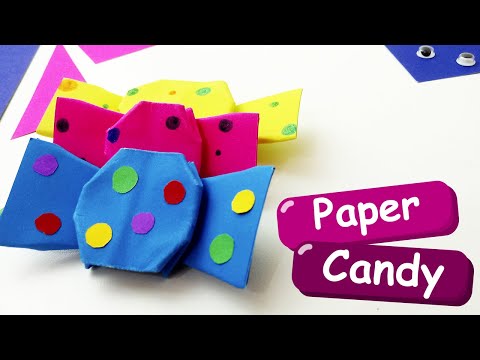 DIY Paper Candy / Origami de Bala (Marcelly Origami)
