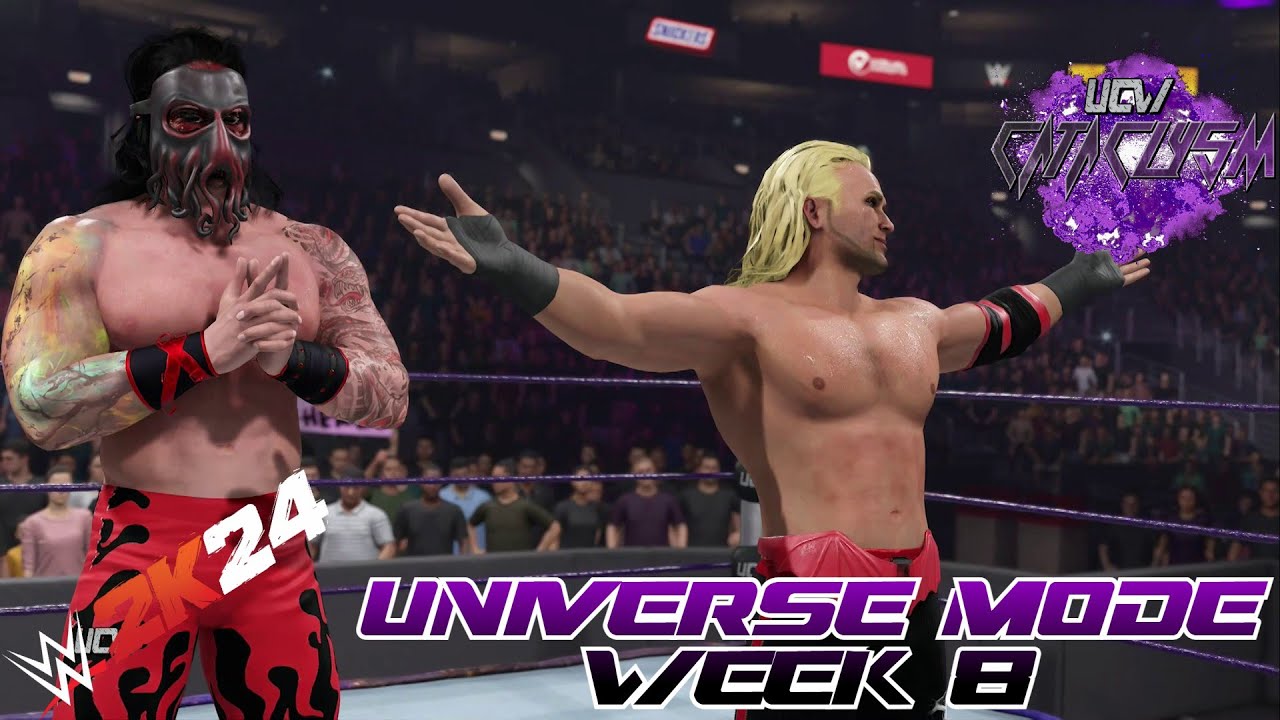 UCW Cataclysm 2K24 | Universe Mode | Week 8 #wwe2k24 # ...