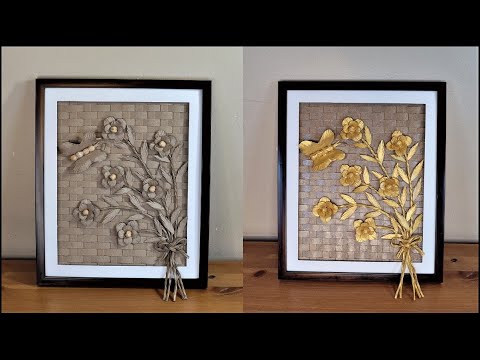 Cardboard Art Idea / Make money with wastes / whatta creation - YouTube