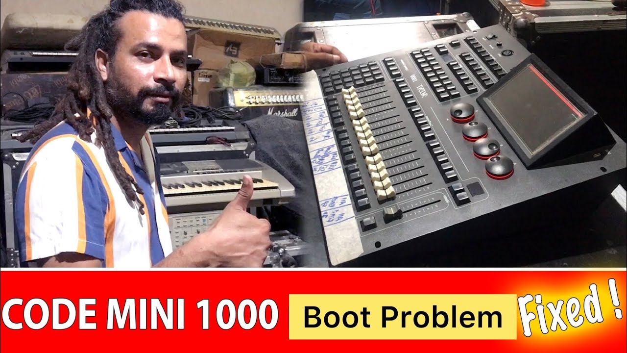 Code Mini 1000 | Light controller | Boot Problem - YouTube
