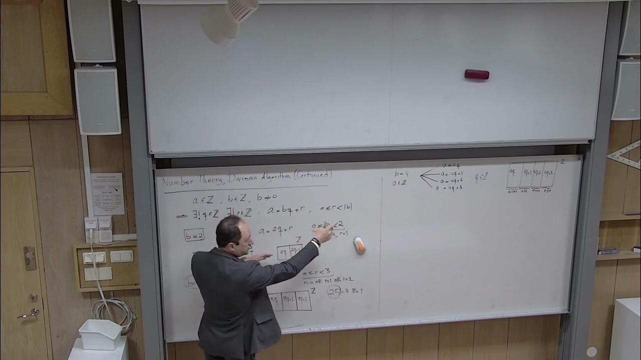 Matematik 5, Number Theory, The Division Algorithm, Part 3 - YouTube