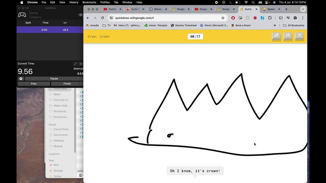 Any% No Skip Button Google Quick Draw - YouTube