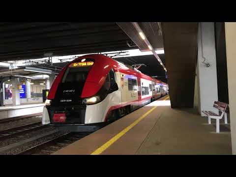 ODJAZD ZE STACJI POZNAŃ GŁÓWNY EN76-029 JAKO KOLEJE WIELKOPOLSKIE ,,PKM2” RELACJI:POZNAŃ GŁÓWNY ...