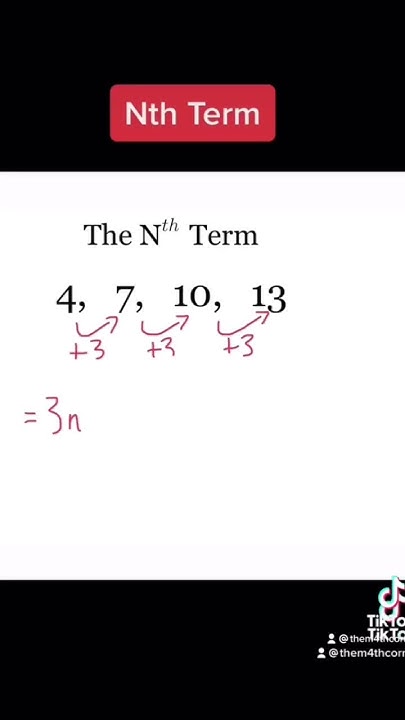 Nth Term - YouTube