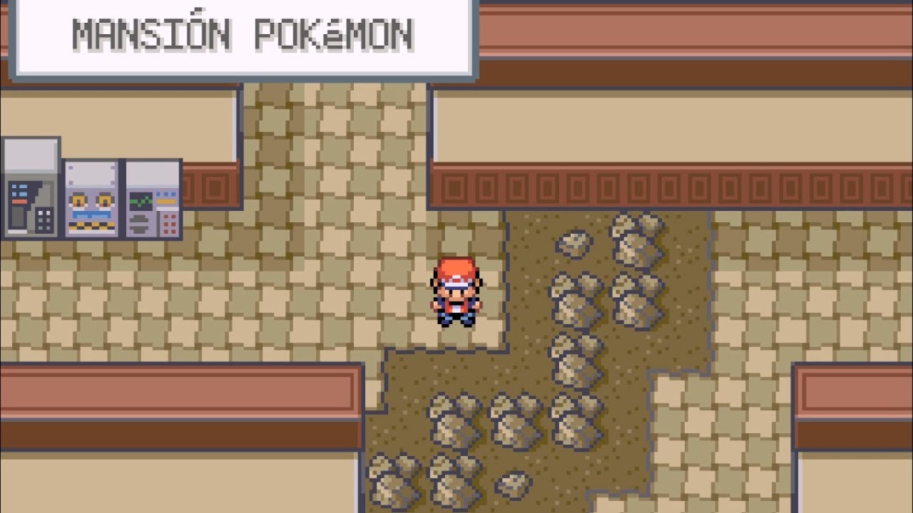 LA Mansion Pokemon Tiene UnOs raros Secretos|Pokemon Rojo Fuego#cap15 ...