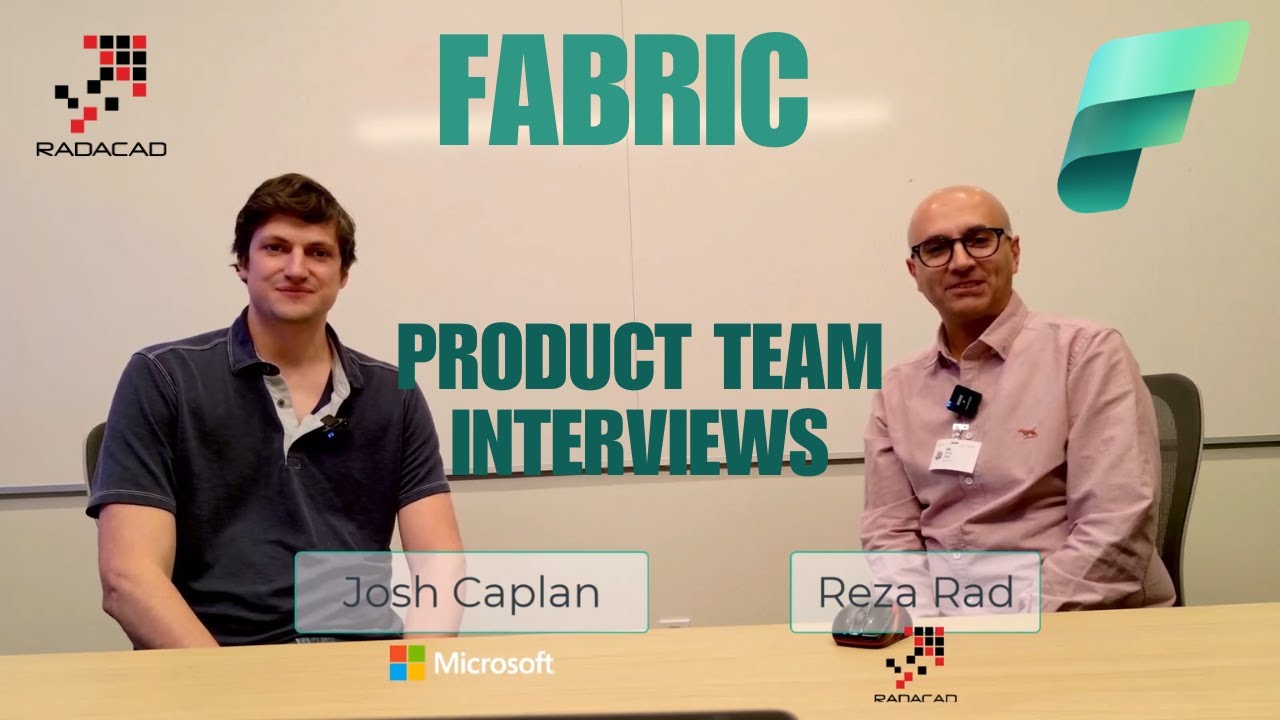 Reza Interview with the Microsoft Fabric Team Josh Caplan - YouTube