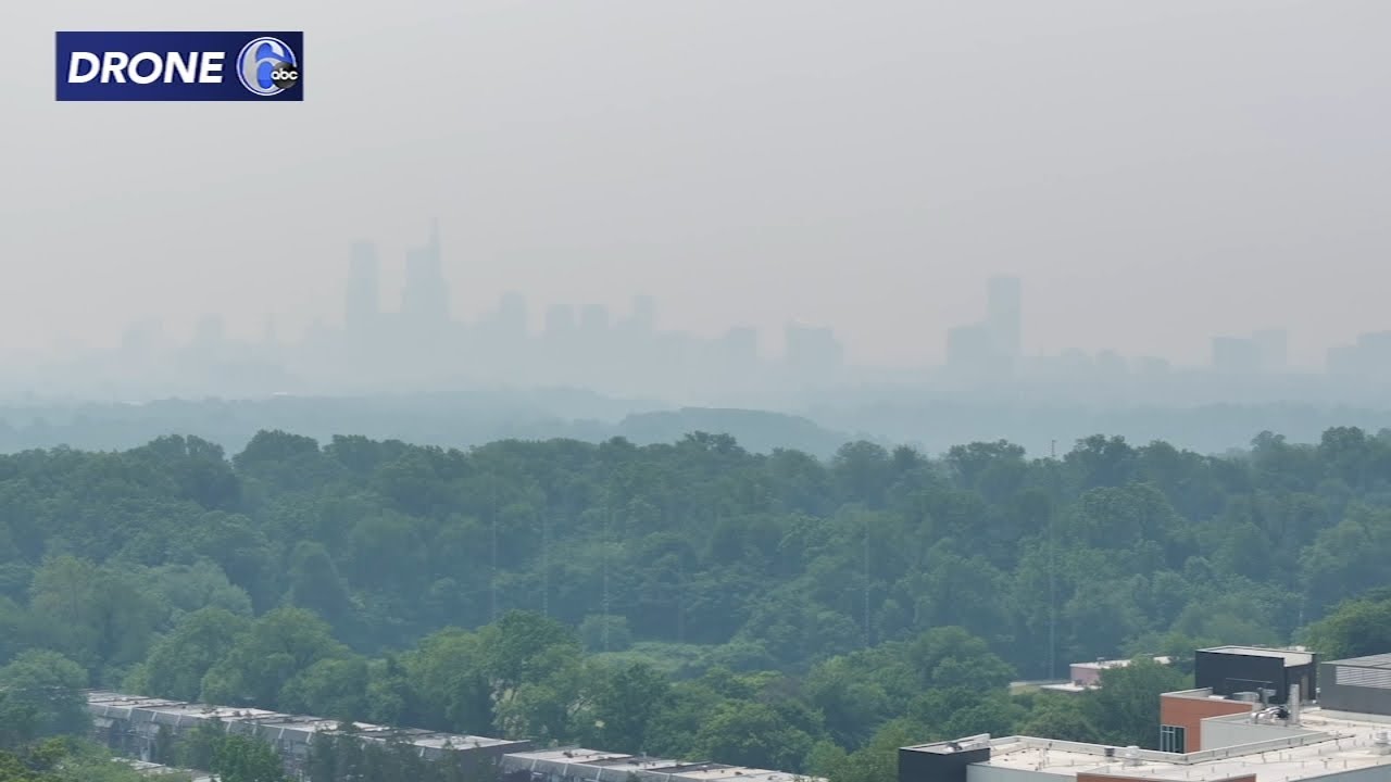 Code Red air quality alert for Philadelphia area due to wildfires in ...