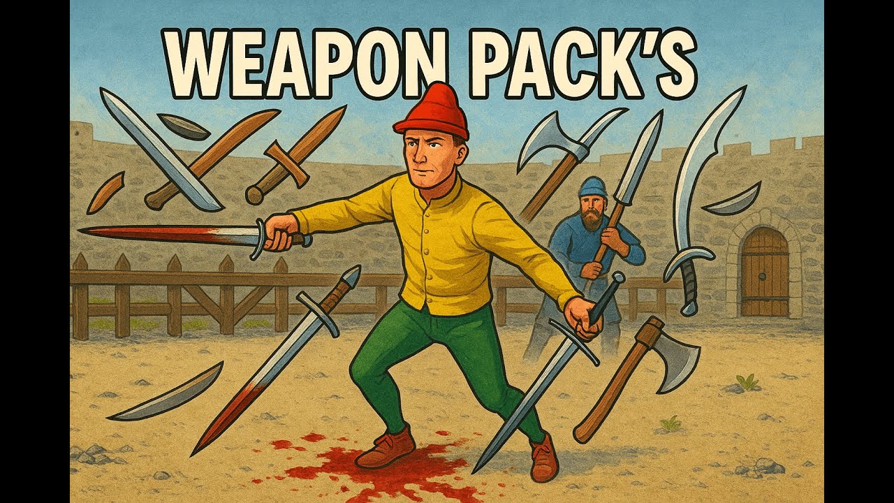 MOST INTERESTING WEAPON MOD`S IN HALF SWORD - YouTube