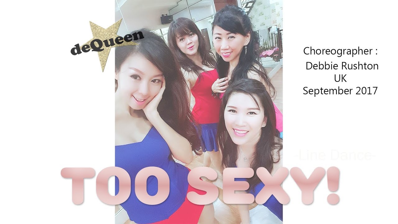 Too Sexy Line Dance Youtube