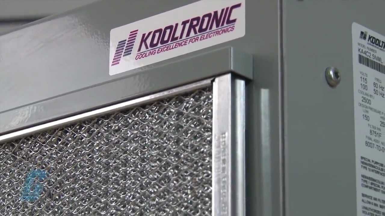 Kooltronic Narrow Mini Trimline Panel Mounted Air Conditioner - YouTube