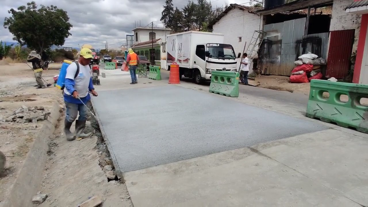 Colocación de antisol para un buen Curado - YouTube