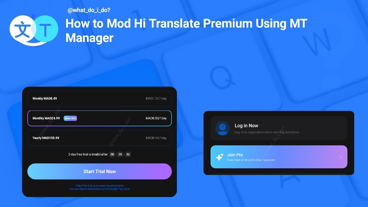 How to Remove a Purchase Hi Translate Premium Using MT Manager (v5.1.4. ...