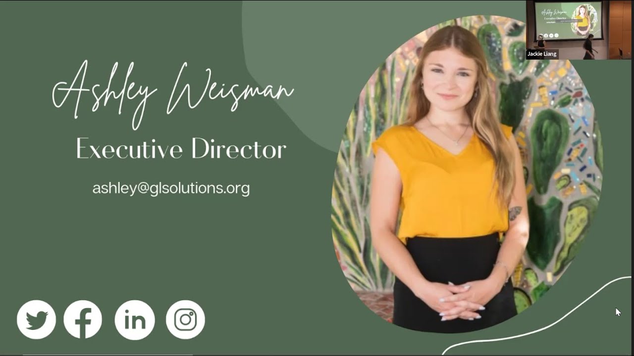 Ashley Weisman | GLSF Executive Director | Solutioneer Showcase ...