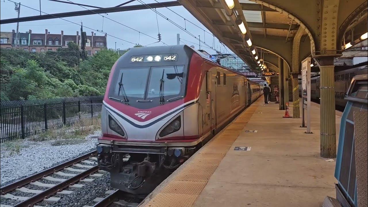 MARC & Amtrak Veterans Unit #642 at Baltimore Penn Station - YouTube